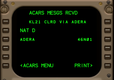 [Alpha] KLM's ACARS Simulation